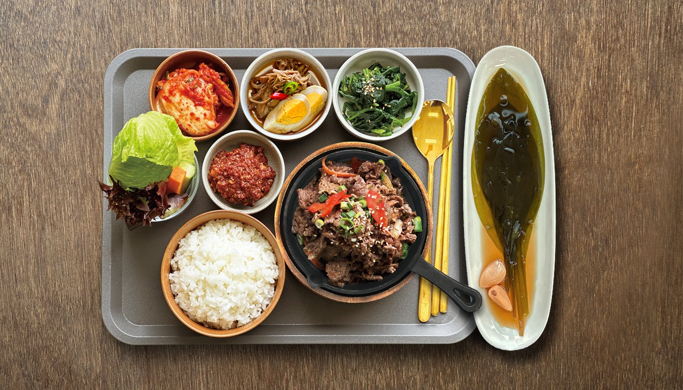 BEEF SSAM JEONGSIK 불고기 쌈밥정식 | MIGAK